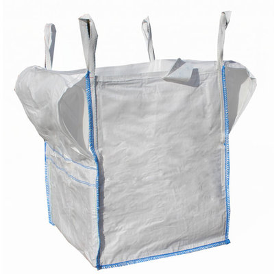 China High Performance PP Woven Jumbo Bags Four Side - Seam Loops Available supplier