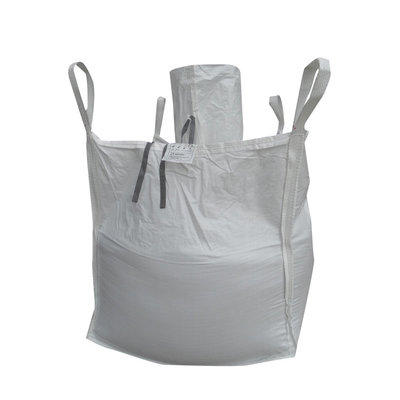 China Construction Material Polypropylene Jumbo Bags , One Ton Flexible Empty Tonne Bags supplier